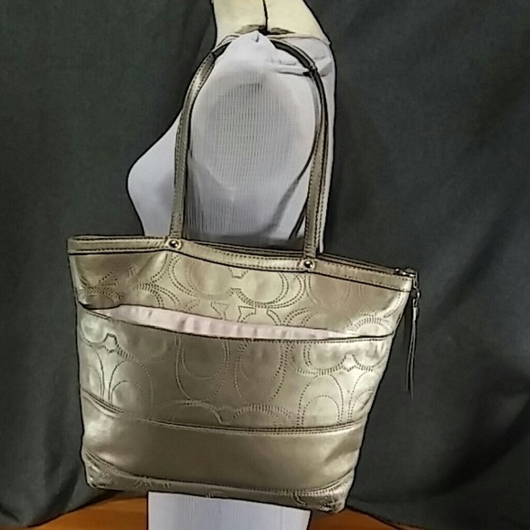 Coach | Bags | Coach Gold Purse | Poshmark